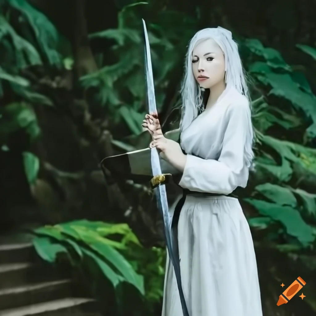 Detailed illustration of a supernatural lady in a mystical setting on ...