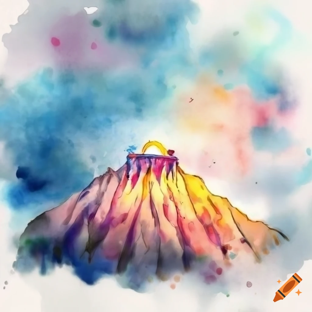 Watercolor painting of hermes with winged sandals on Craiyon