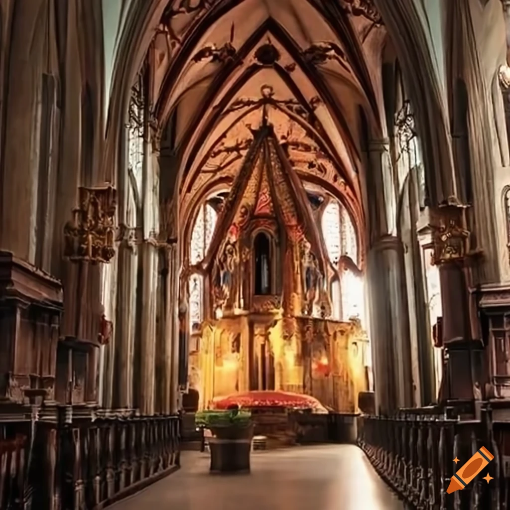 Image of a church with a bible
