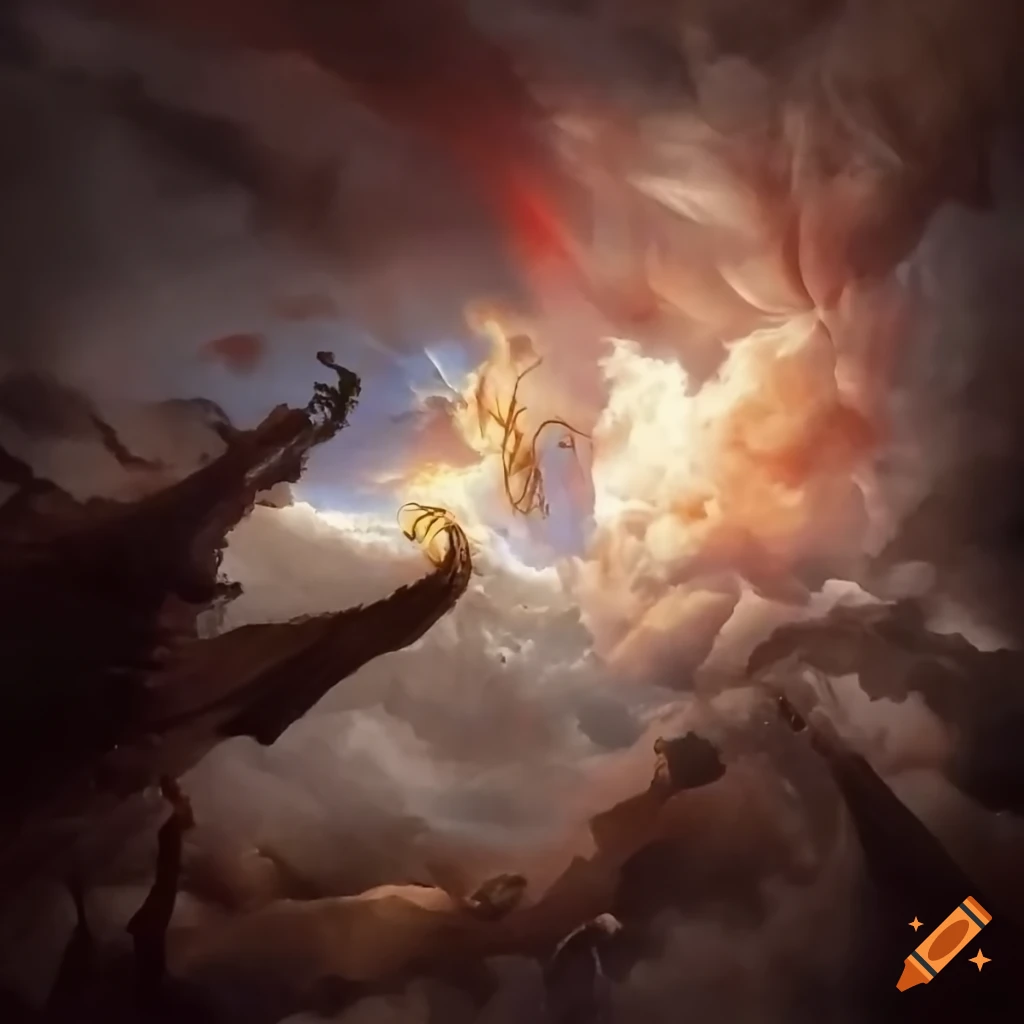 Artistic depiction of Adam as the father of humanity on Craiyon