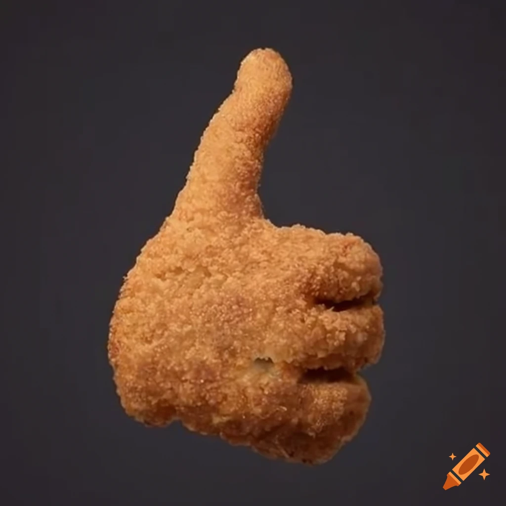 Chicken nugget planet on Craiyon