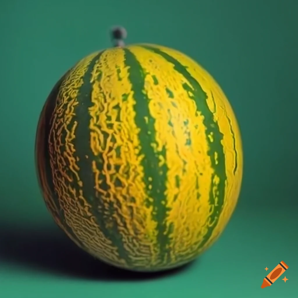 Close Up Of A Juicy Melon
