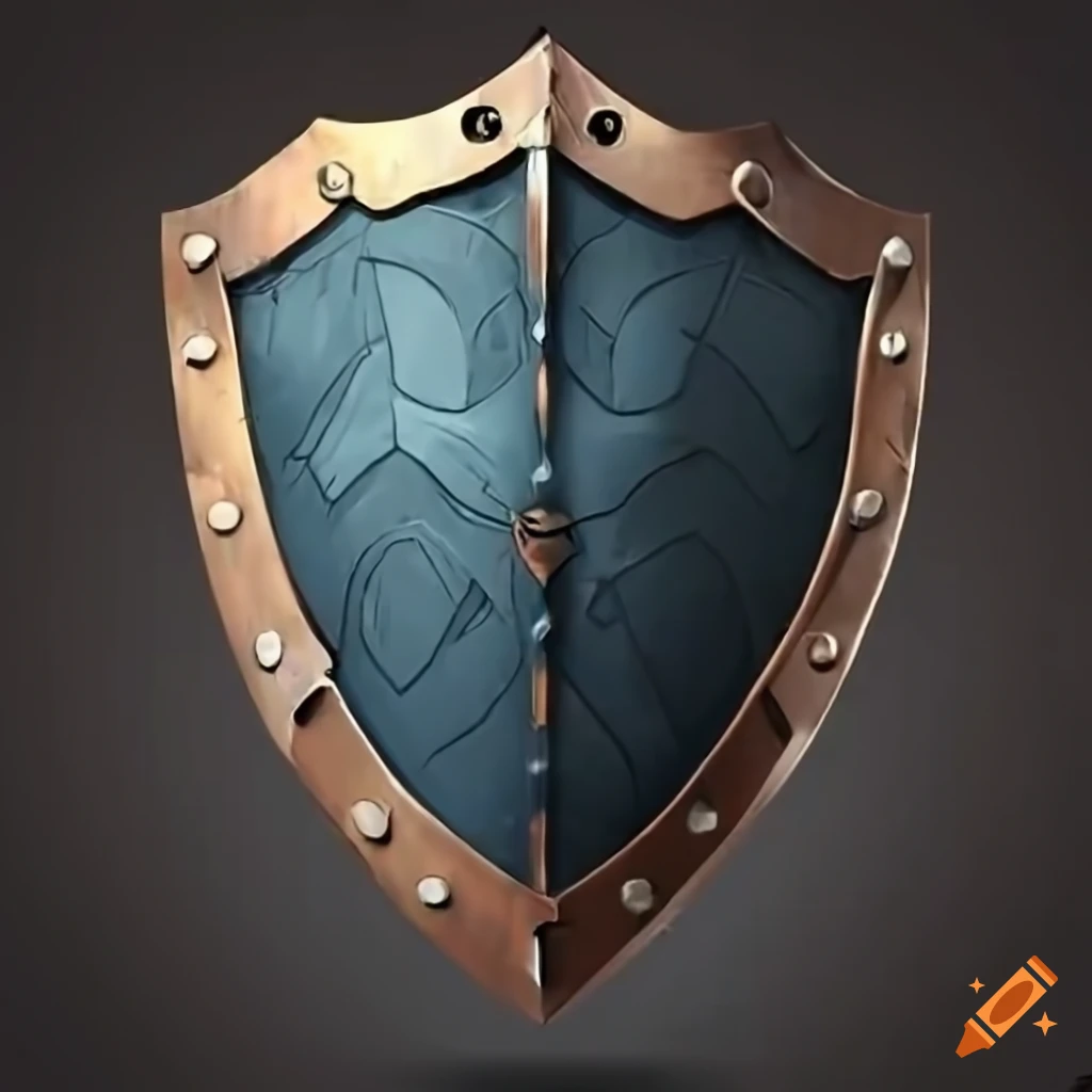 Animated shield on Craiyon