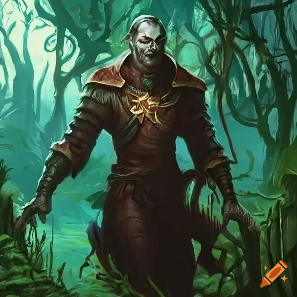 Fantasy art of vampire conquistador in the jungle on Craiyon