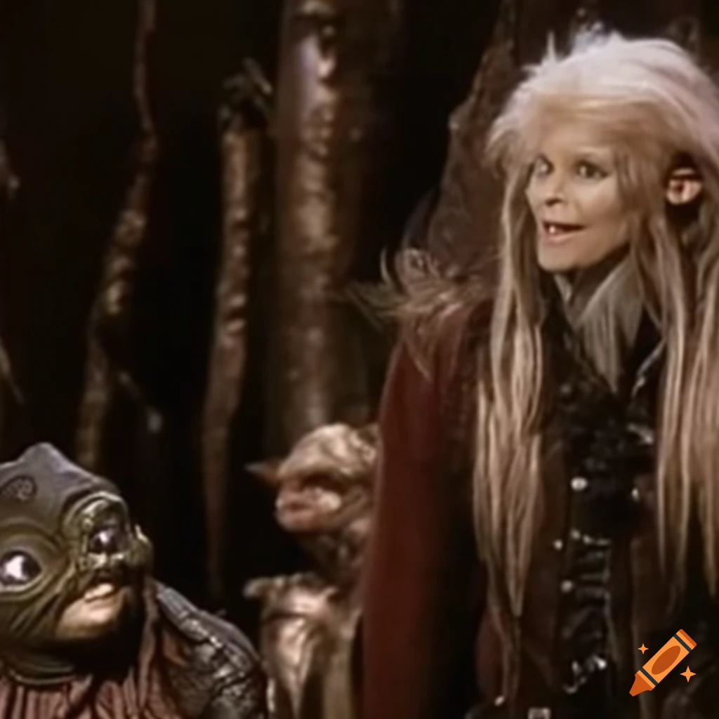 1980s Doctor Who scene with references to The Dark Crystal and ...