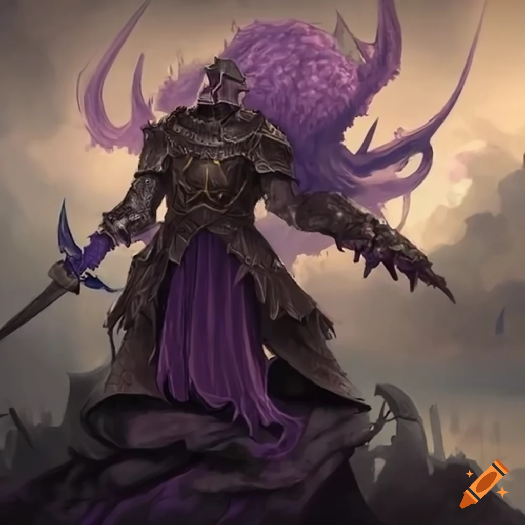 Eldritch knight dnd on Craiyon