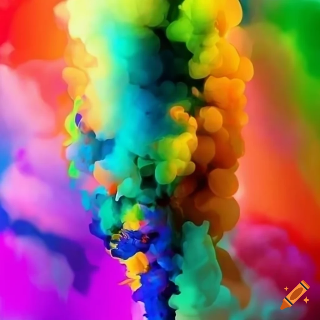 Abstract mixed-effect image