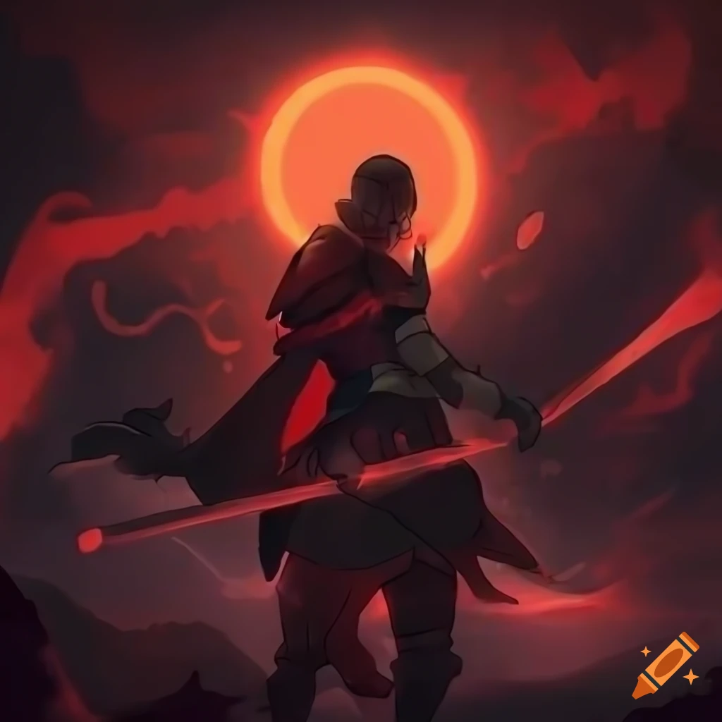 Fire pyro monster with 200 defense on Craiyon