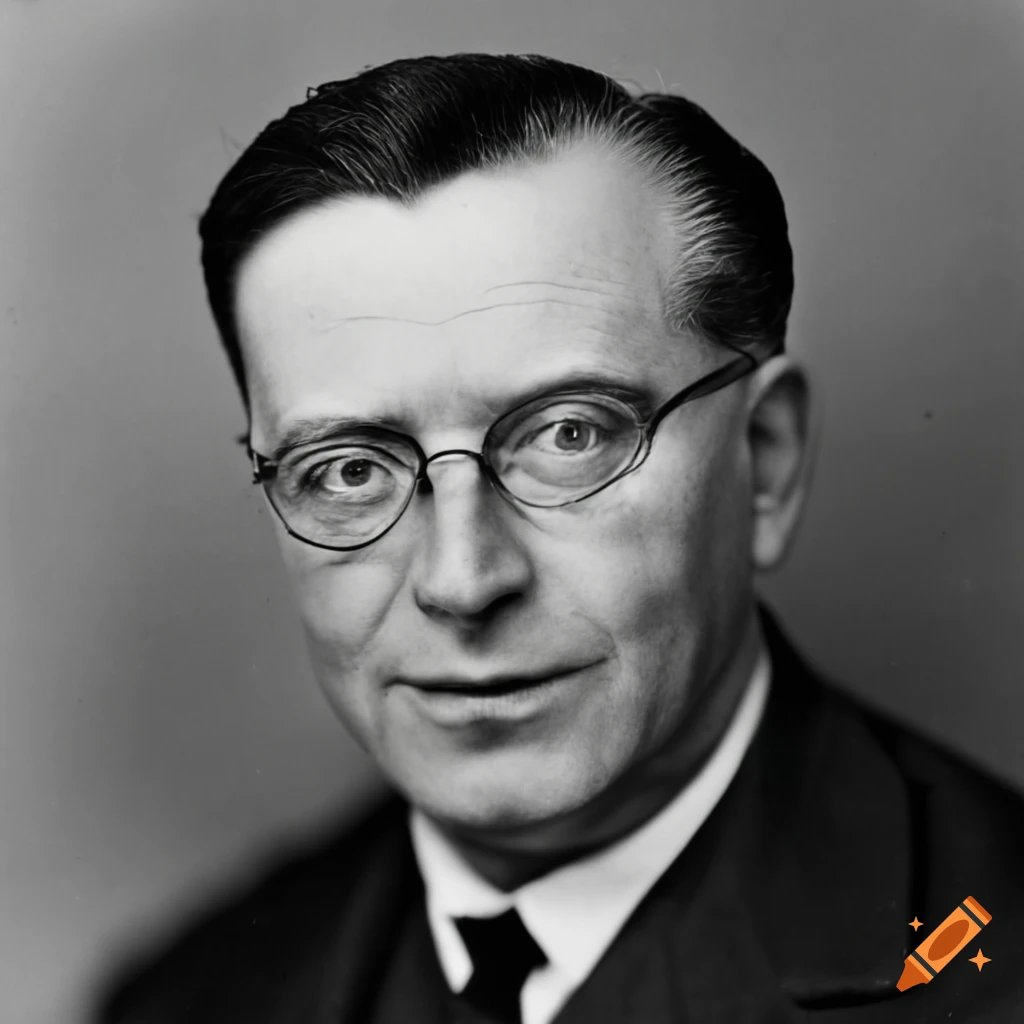 Portrait of a german public official from the 1930s on Craiyon