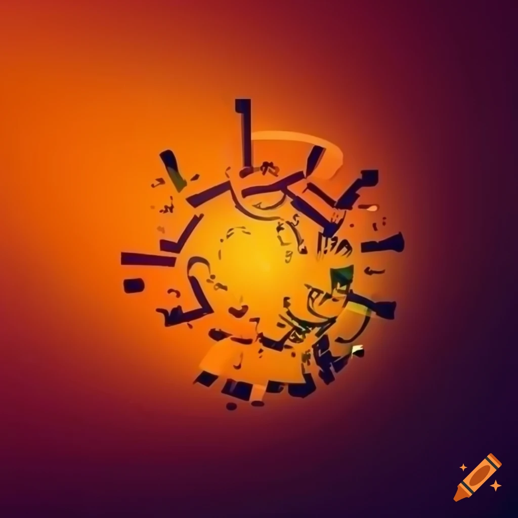 Vibrant orange logo for data analytics team