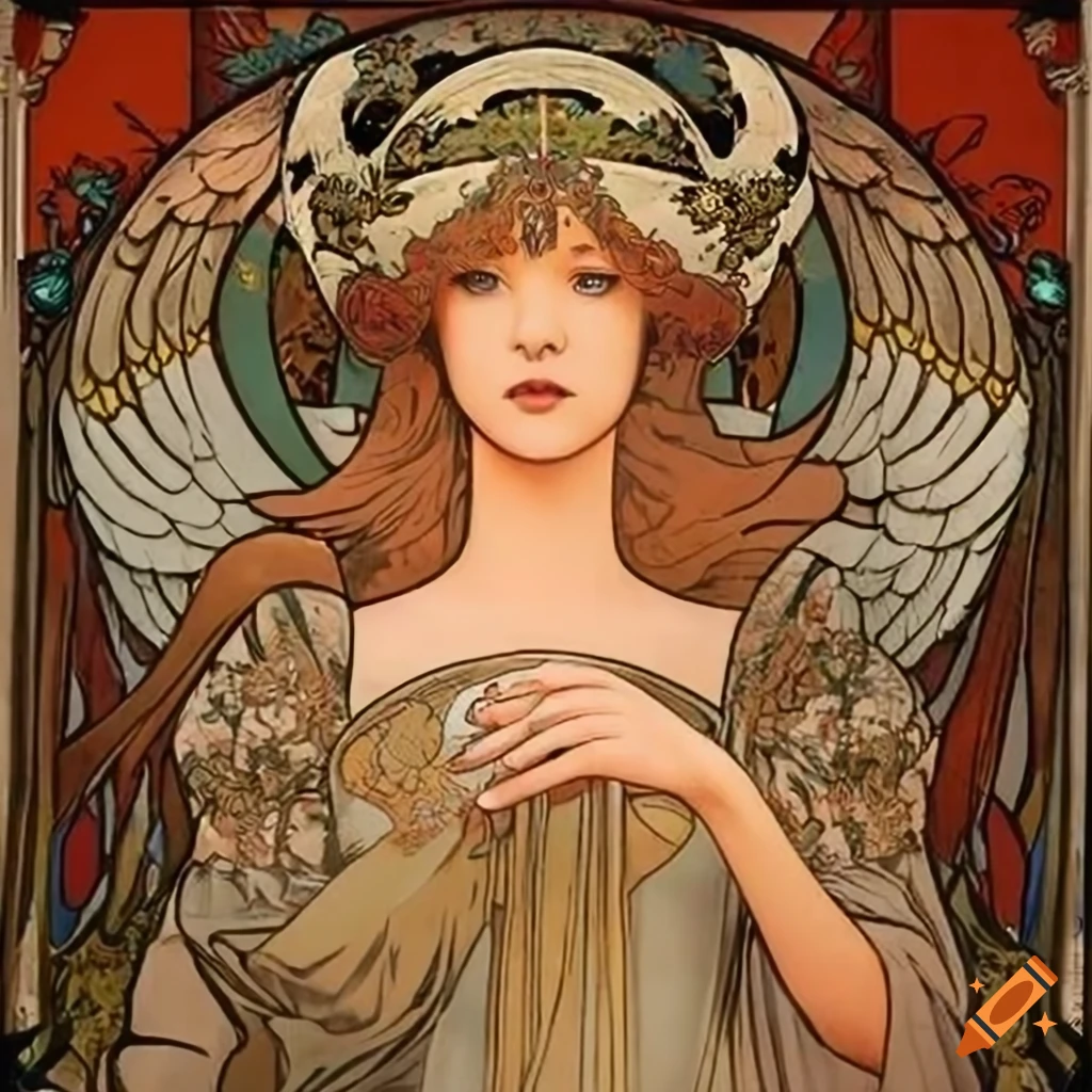 Illustration of two heroic women with swords in hand