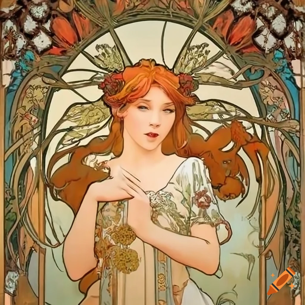 Artistic depiction of two angels in nature on Craiyon