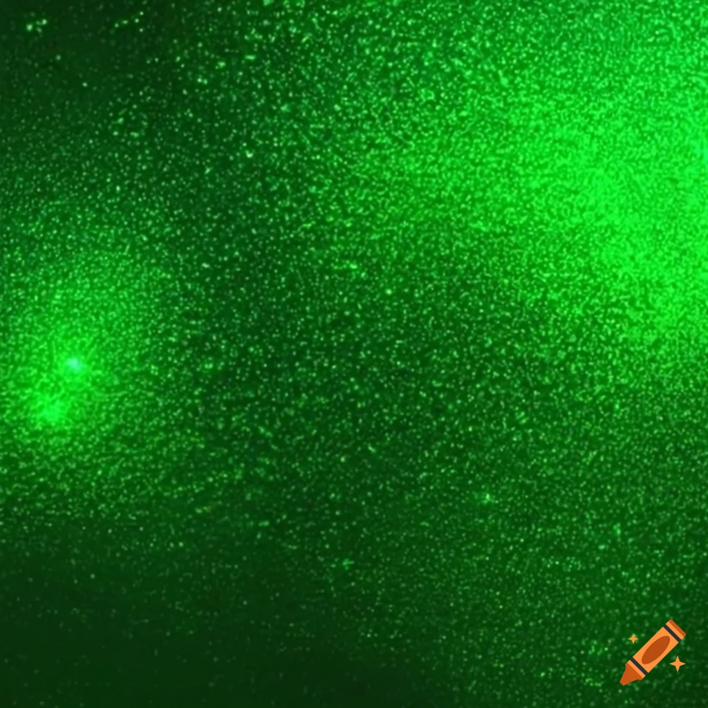 Green shimmering texture