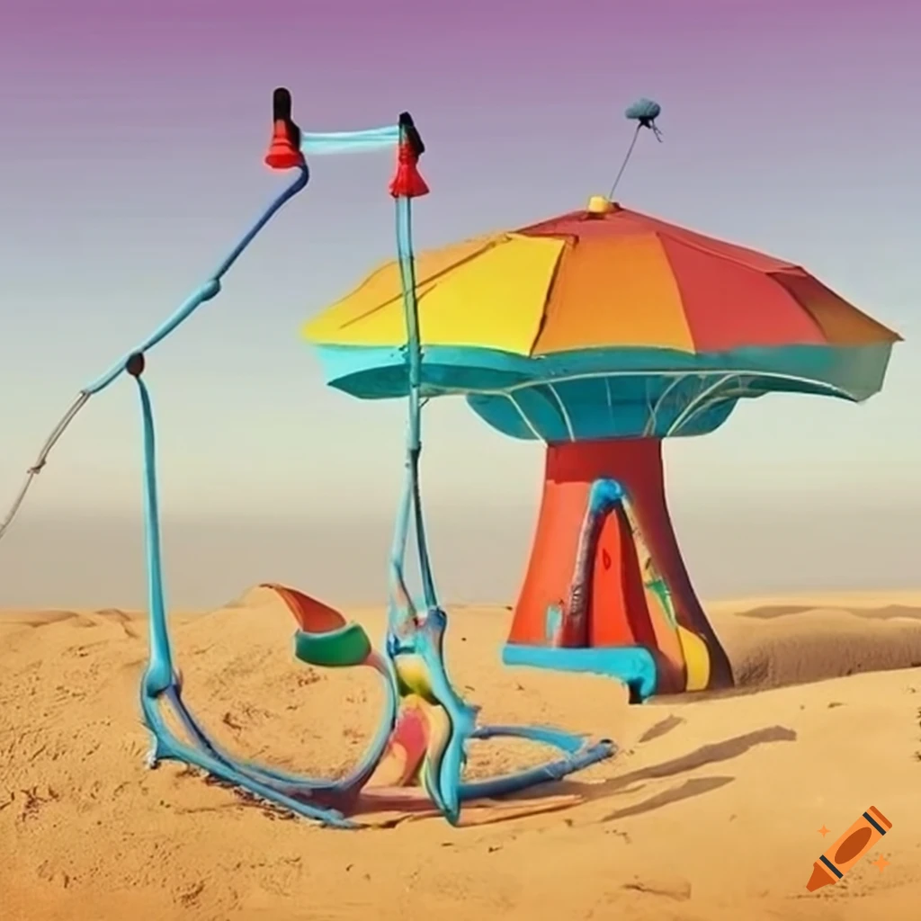 Colorful And Surreal Playground On Craiyon