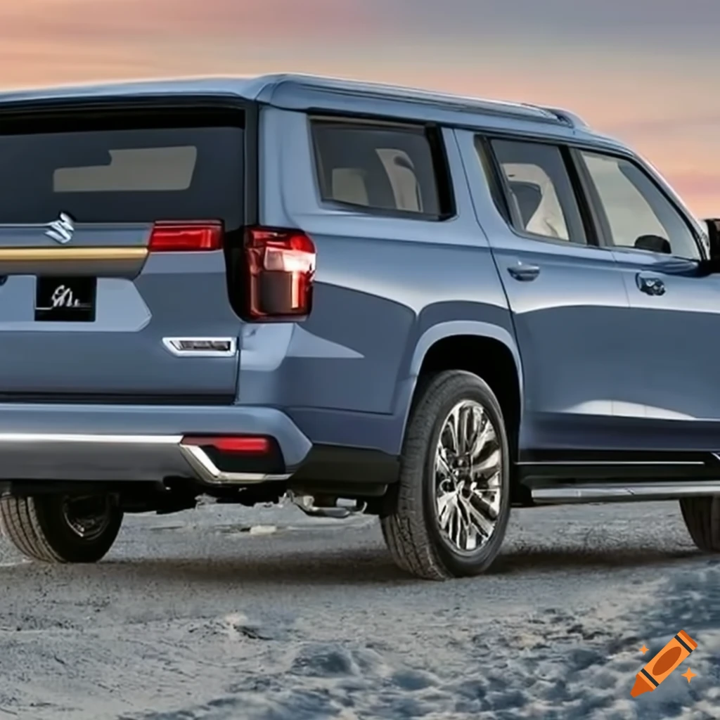 Rear view of the 2023 suzuki suburban