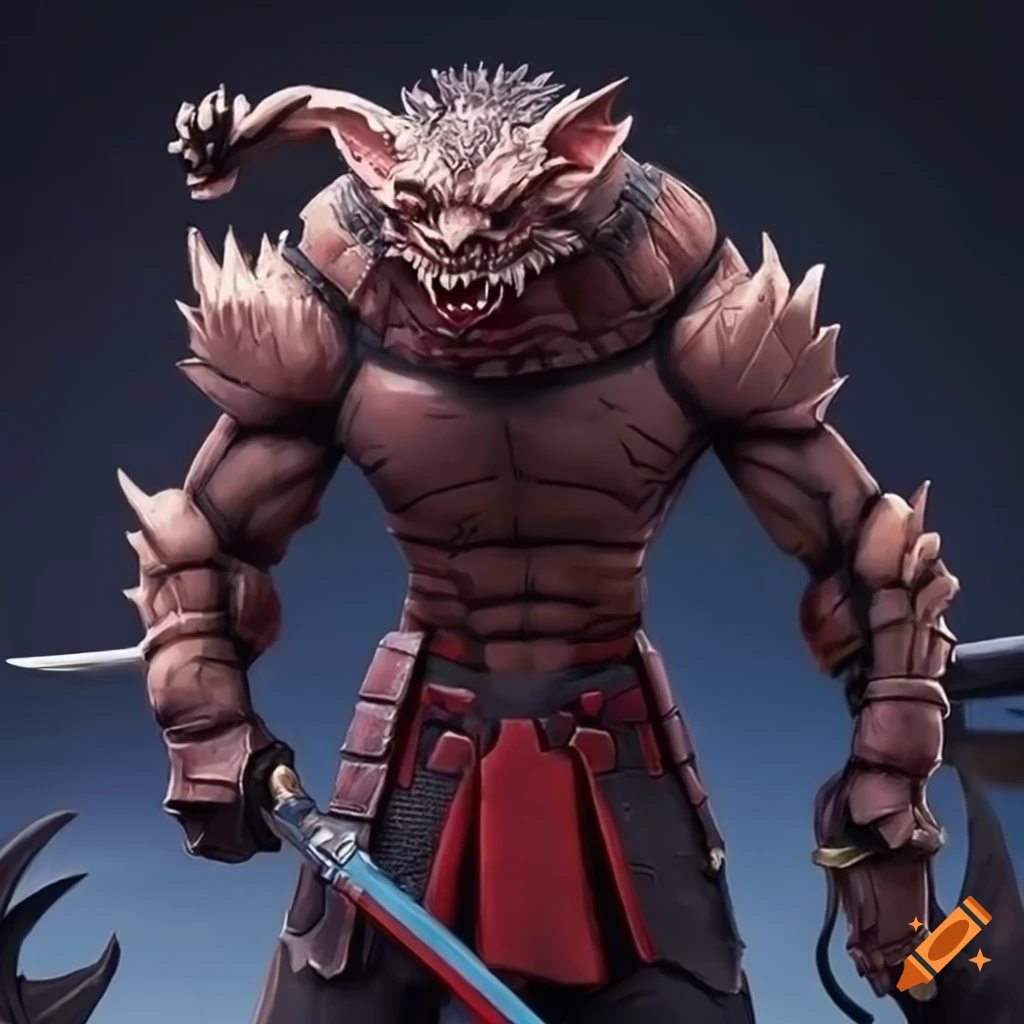 Advanced technology bulky devil armor for video game on Craiyon