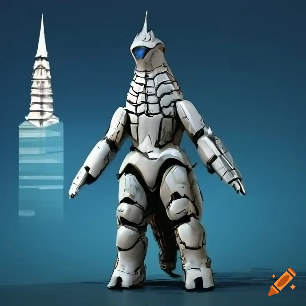 Godzilla robot on Craiyon