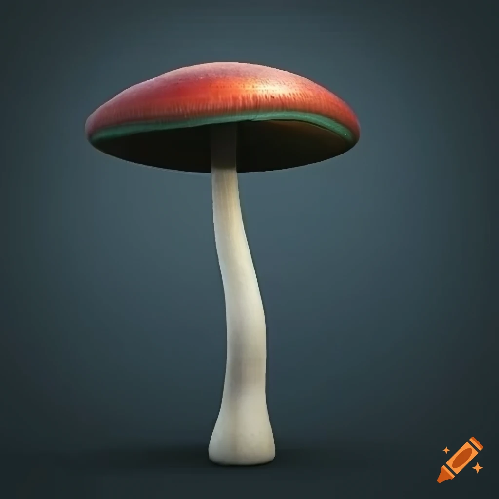 Realistic photo of mushrooms on Craiyon