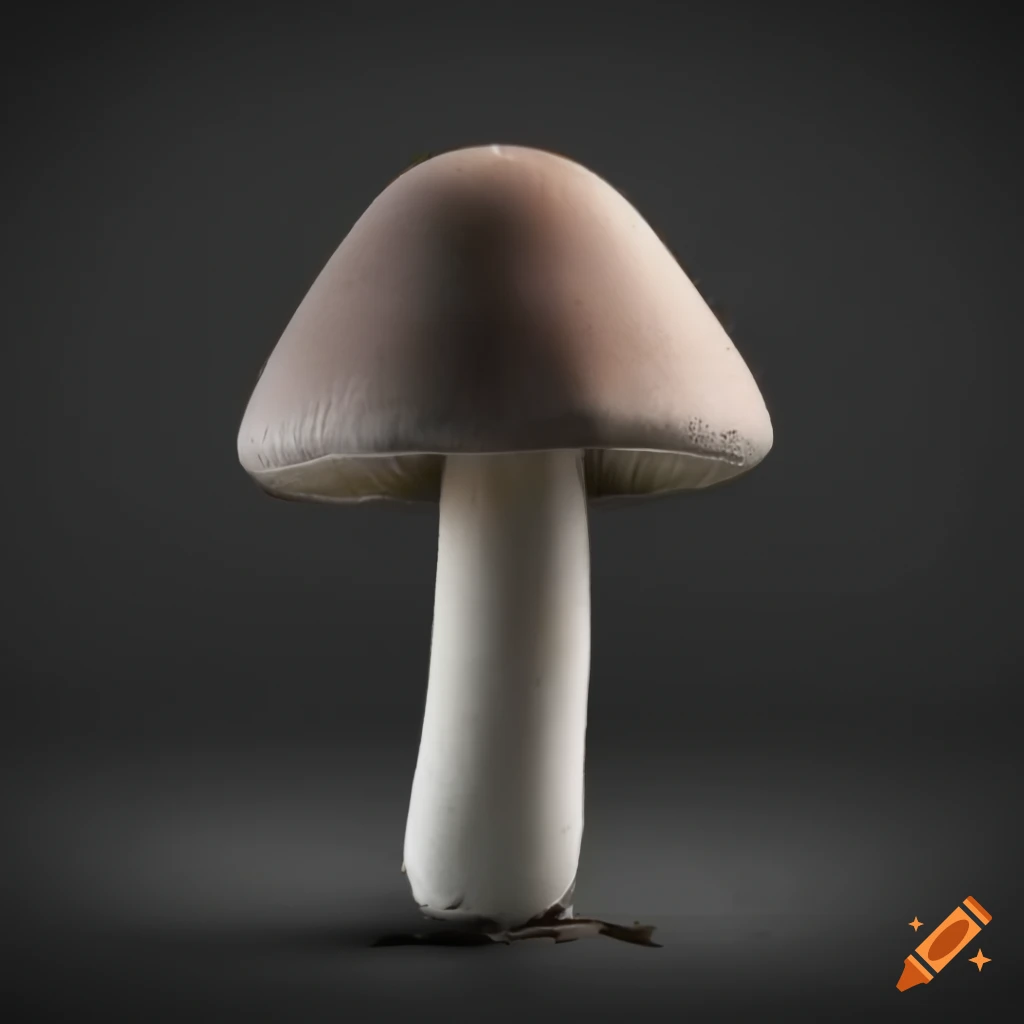 Realistic photograph of mushrooms on Craiyon