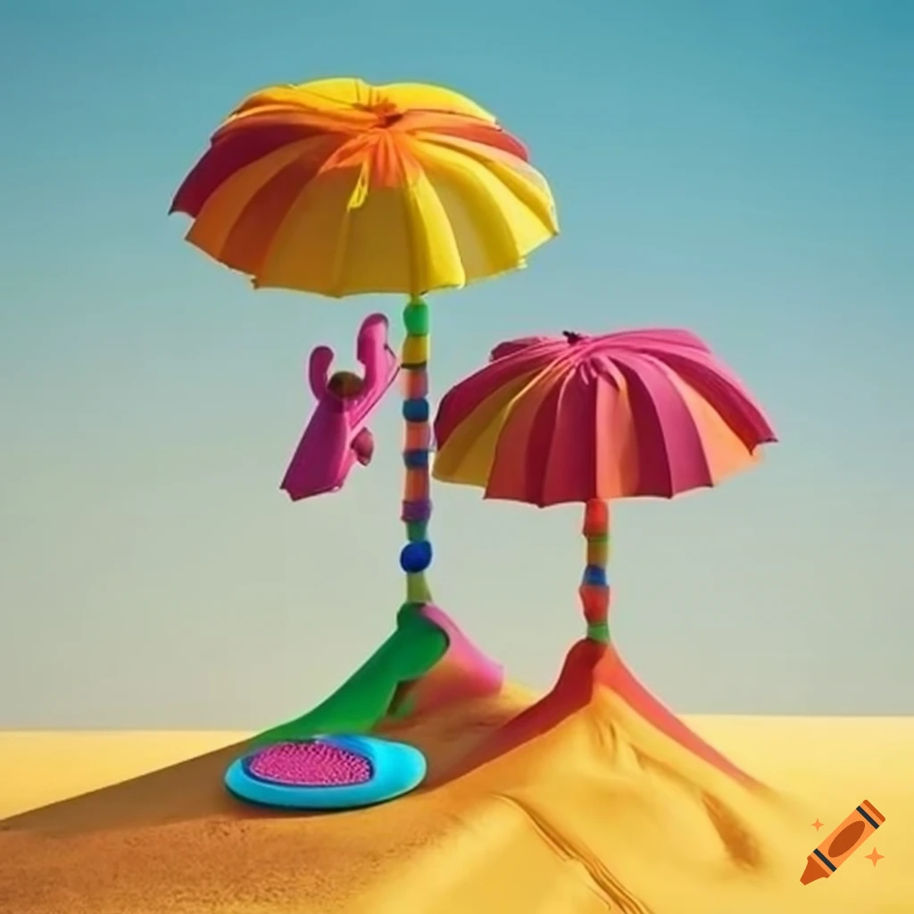 Colorful And Surreal Playground On Craiyon