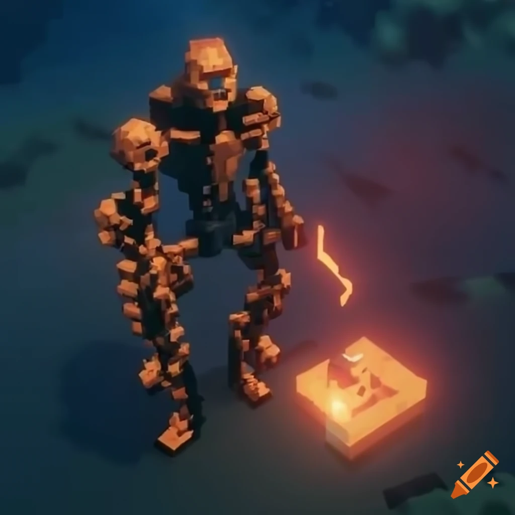 Intricate 3D model concept art on Craiyon