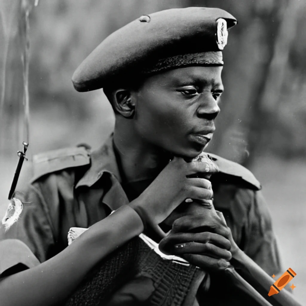Image of an anti-government demonstration on Craiyon