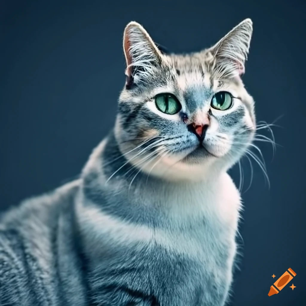 Cute cat image on Craiyon