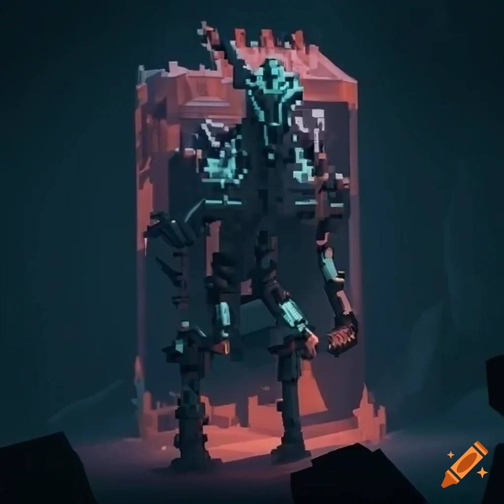 Detailed 3D character design model on Craiyon