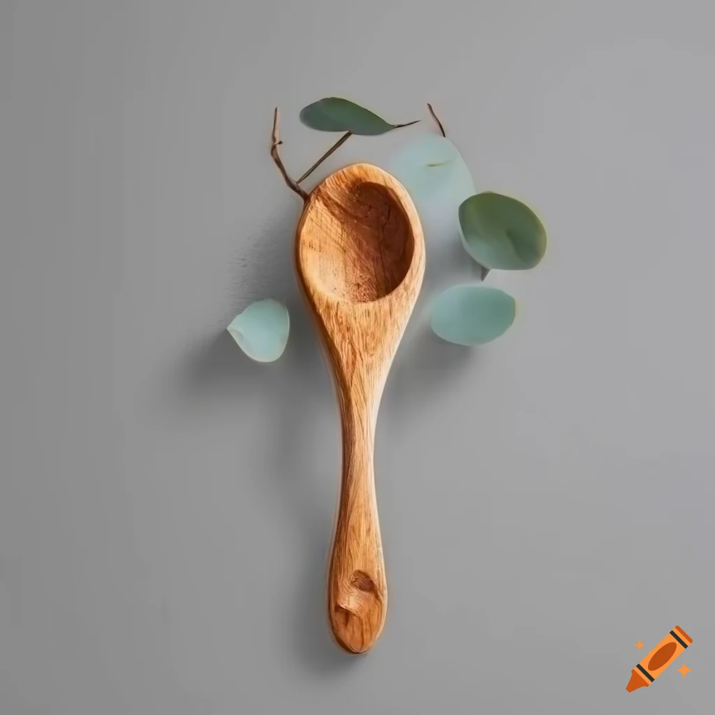 Detailed spoon with figures shadowed by a hand inspired by picasso on ...