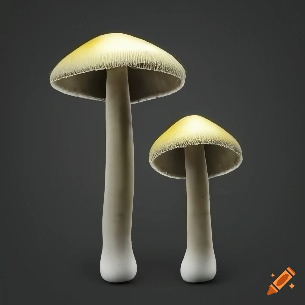 Realistic image of mushrooms