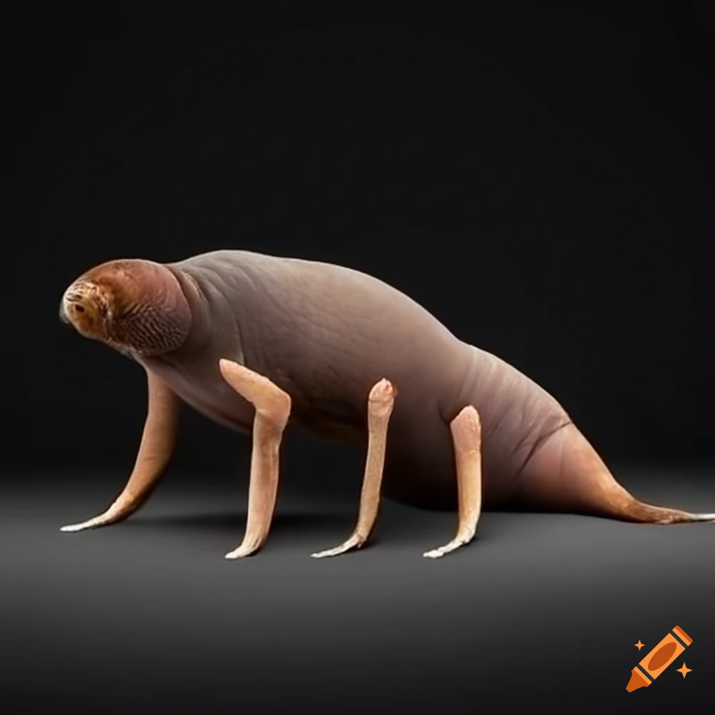 Walrus-ant hybrid creature on Craiyon