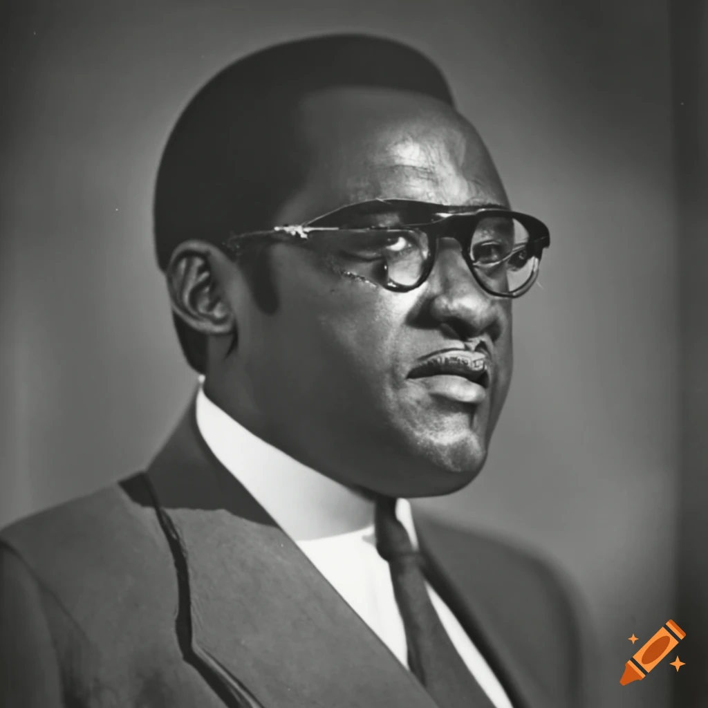 Portrait of Mobutu Sese Seko, President of Zaire on Craiyon