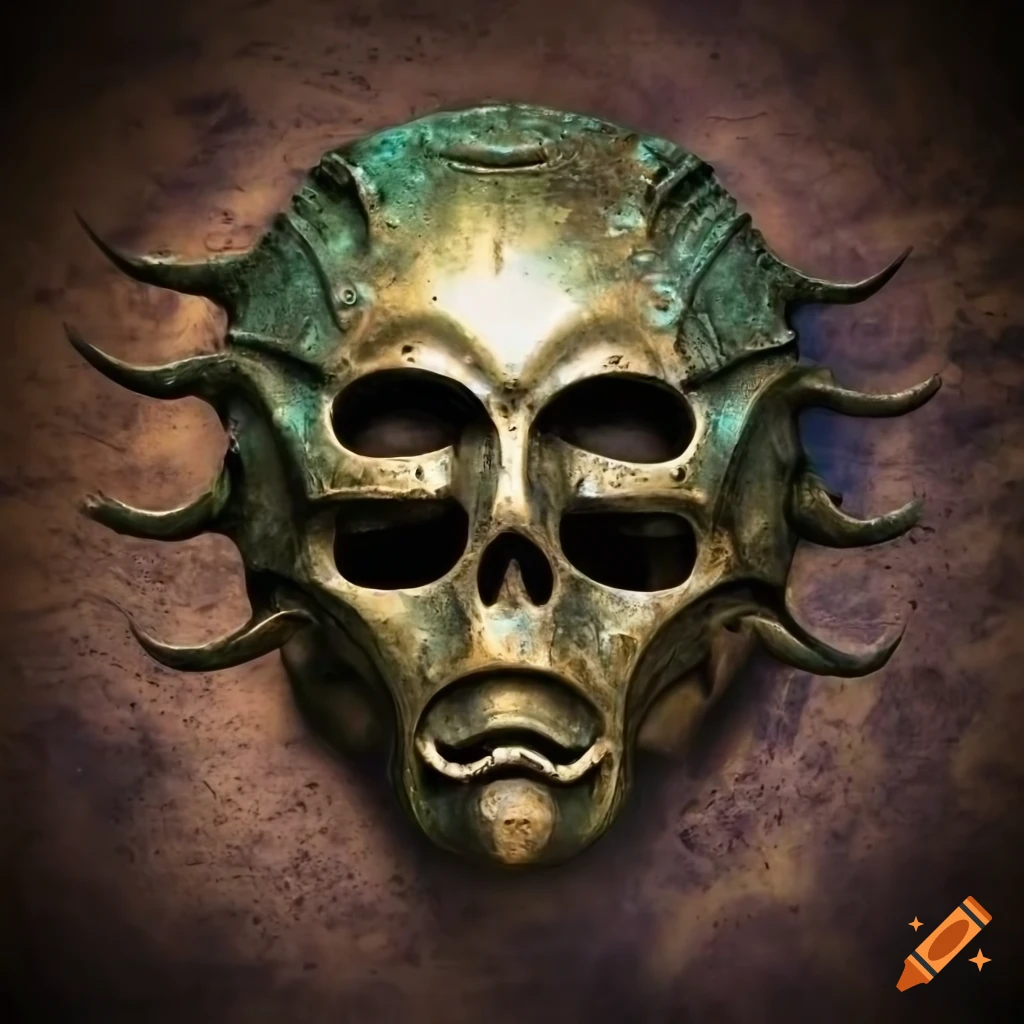 Idf ceremonial masks on Craiyon