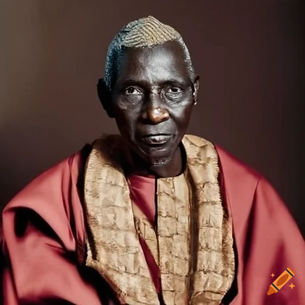Portrait of abdoulaye wade on Craiyon