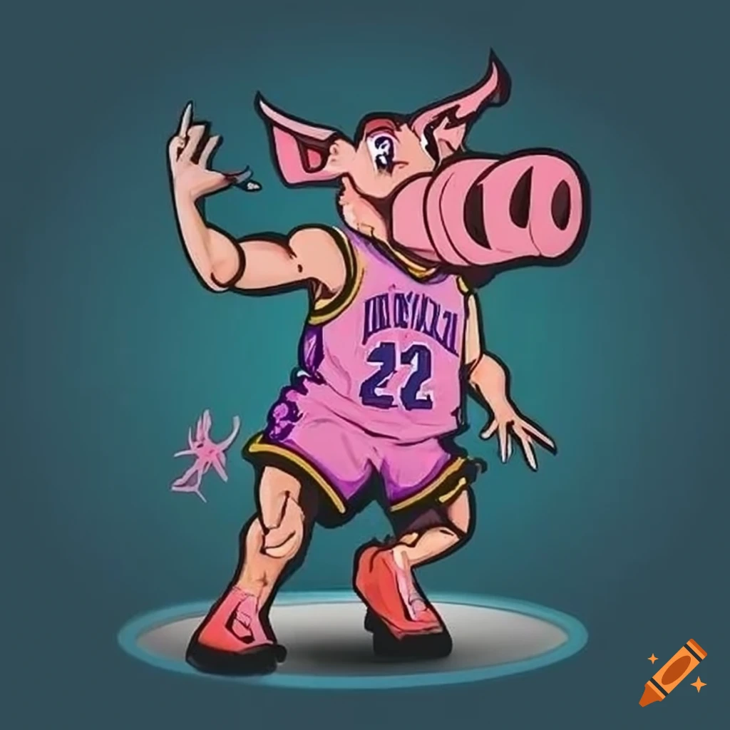 Cartoon Nba Logo Nba Icon Cartoons And Comics Funny Pictures From