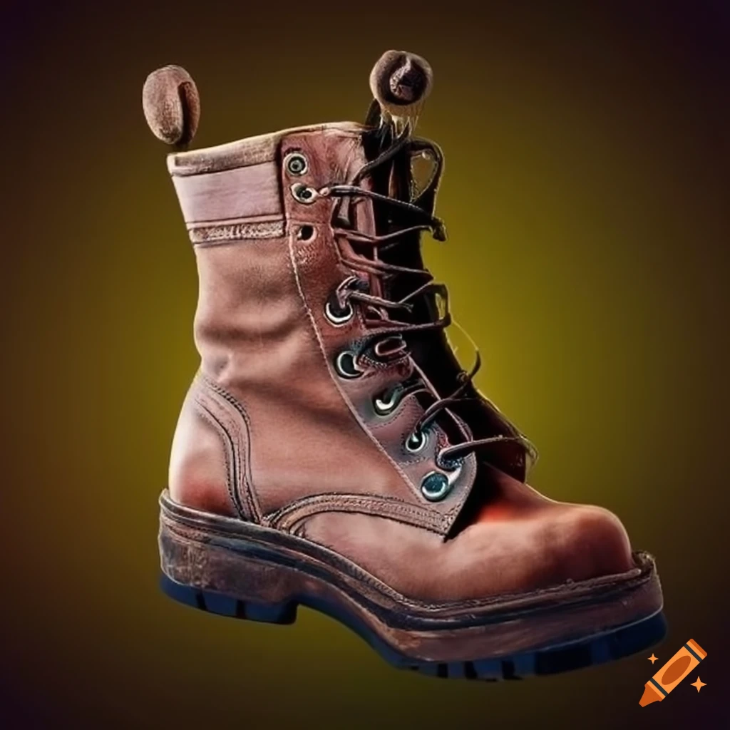 Old vintage boot on Craiyon