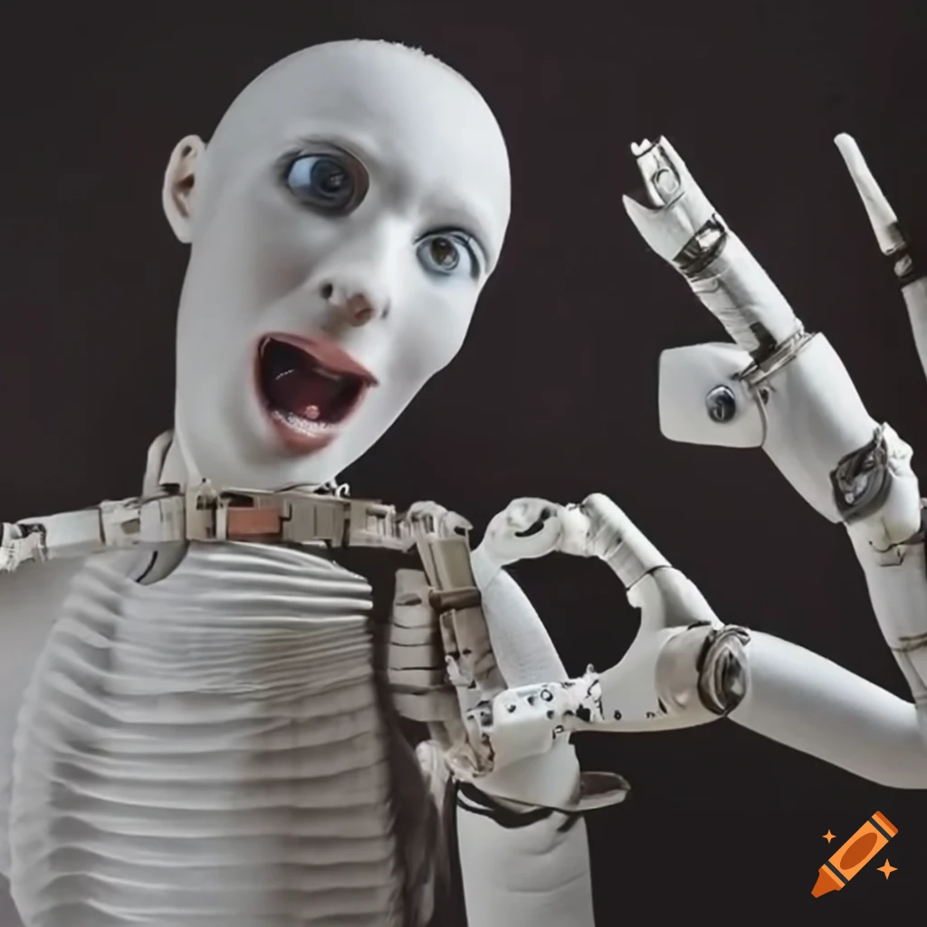 Technology-controlled puppet on Craiyon