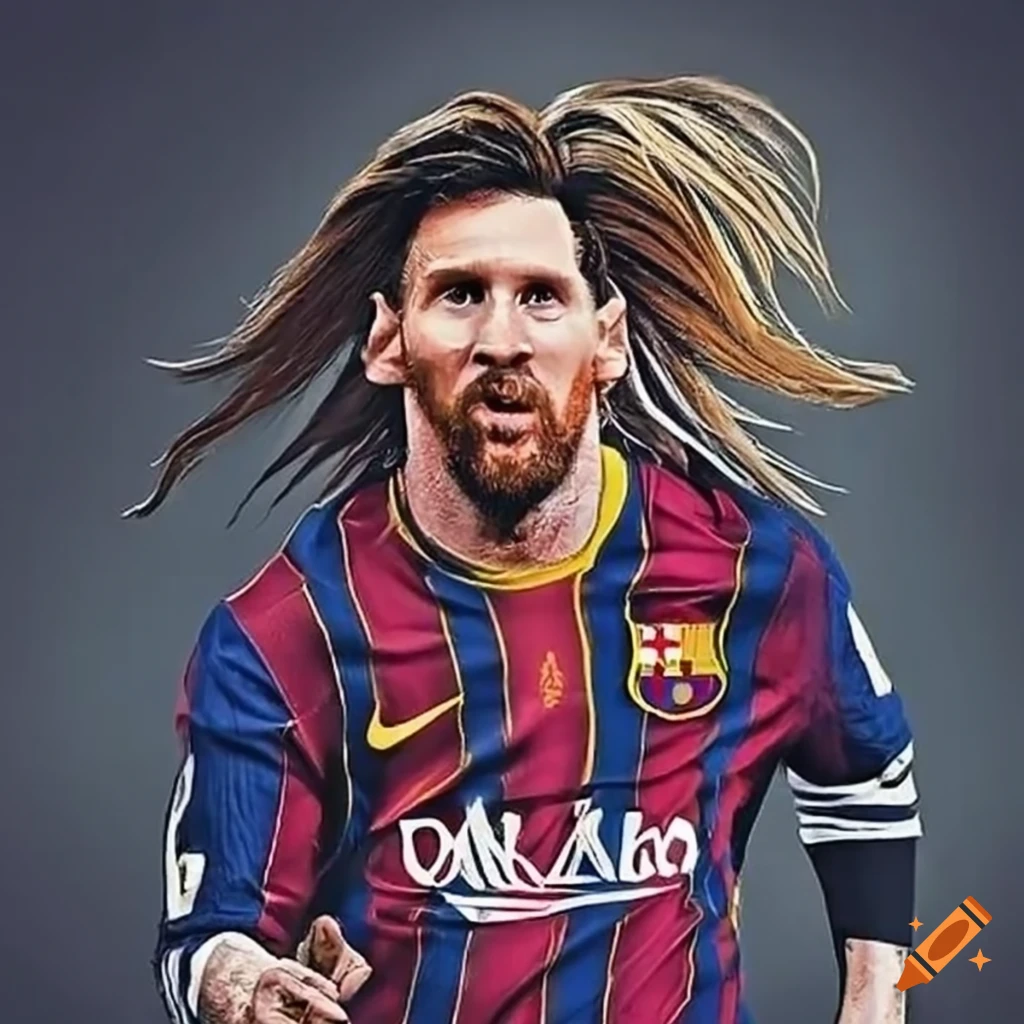 Lionel messi demonstrating his exceptional skills