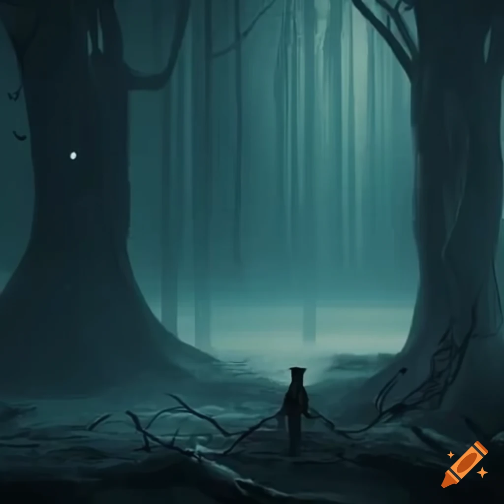 Artistic representation of hollow emptiness