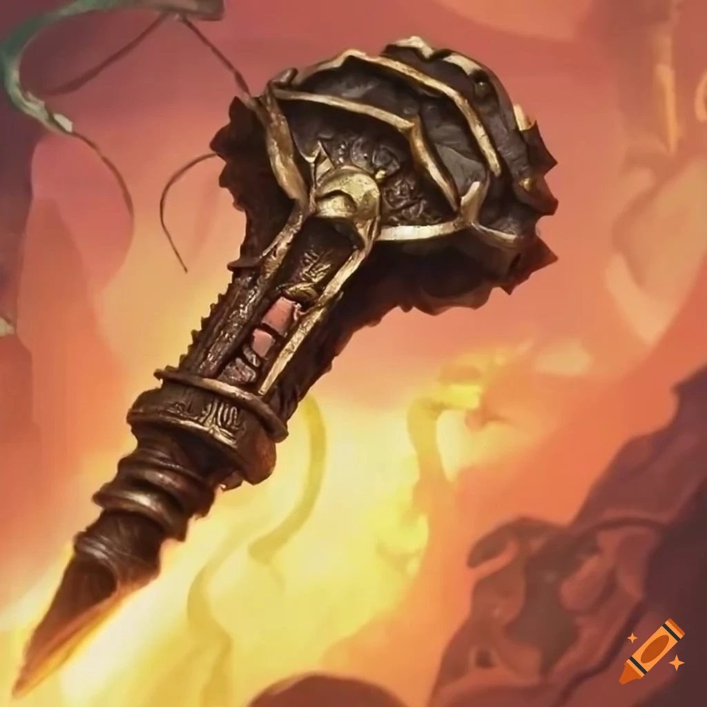 Metal artifact tool from magic the gathering