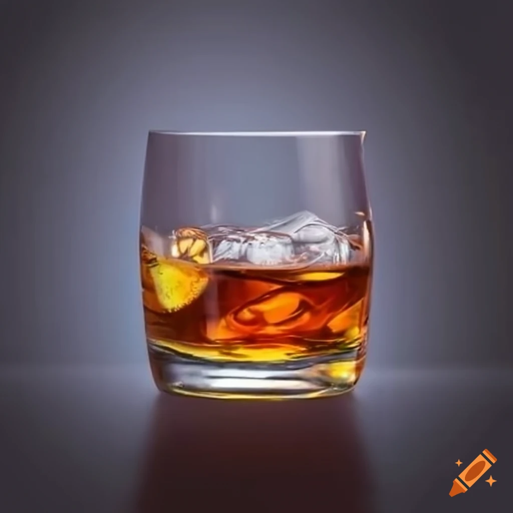 Glass of scotch
