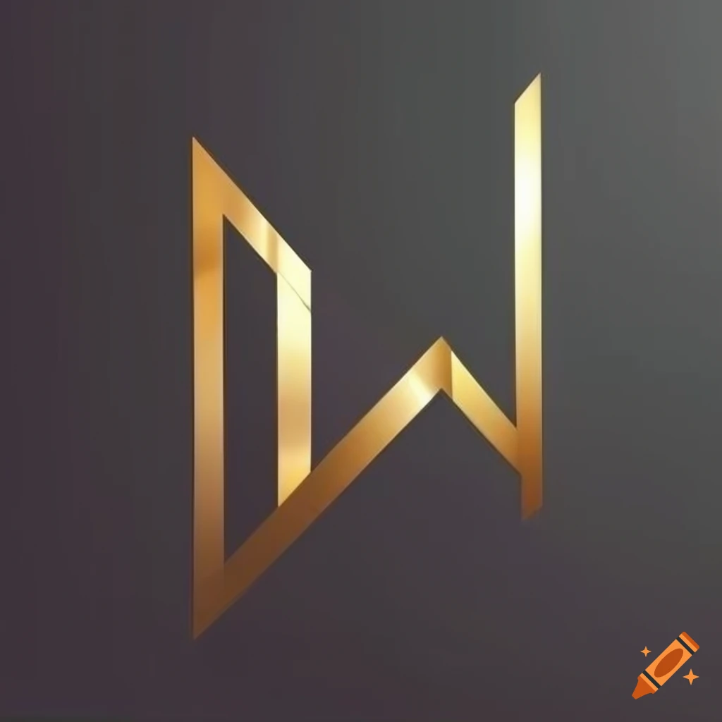 Simple geometric logo design on white backdrop on Craiyon