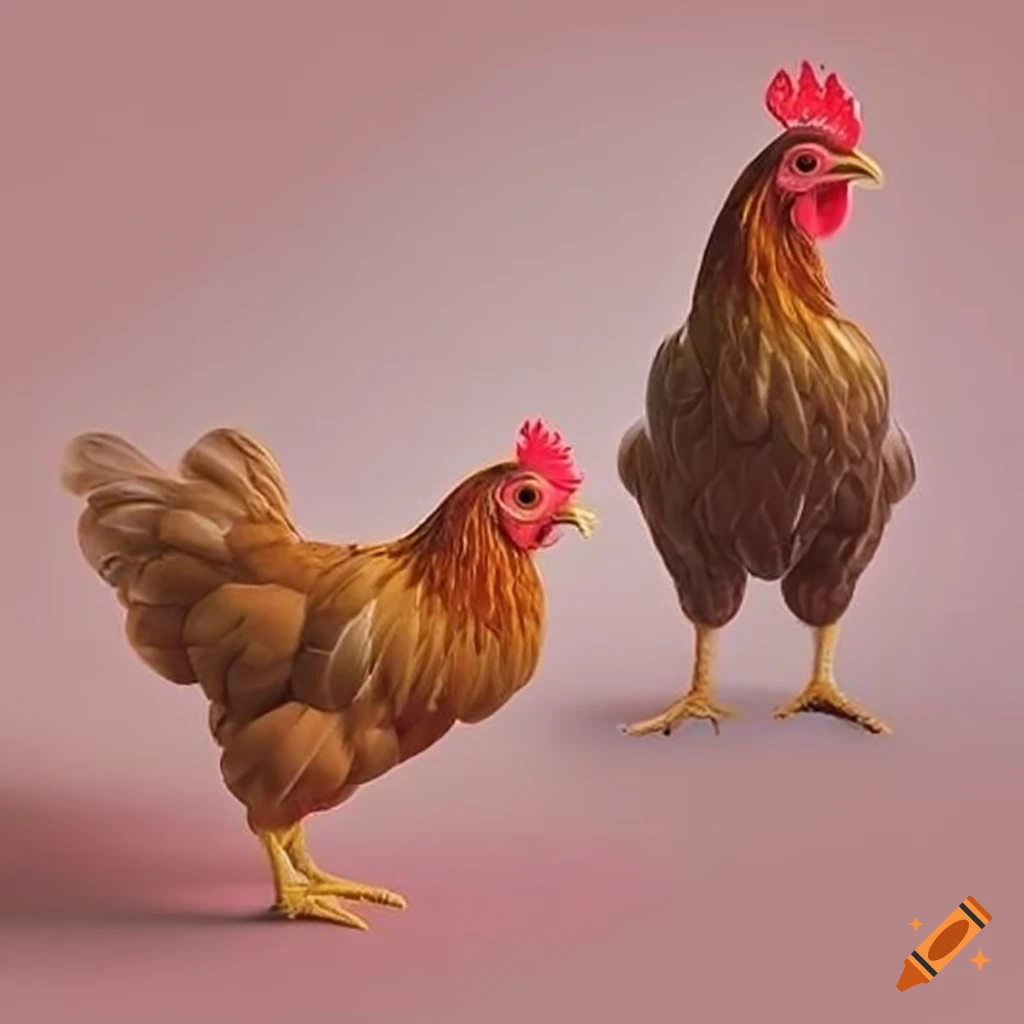 Chicken furniture design on Craiyon