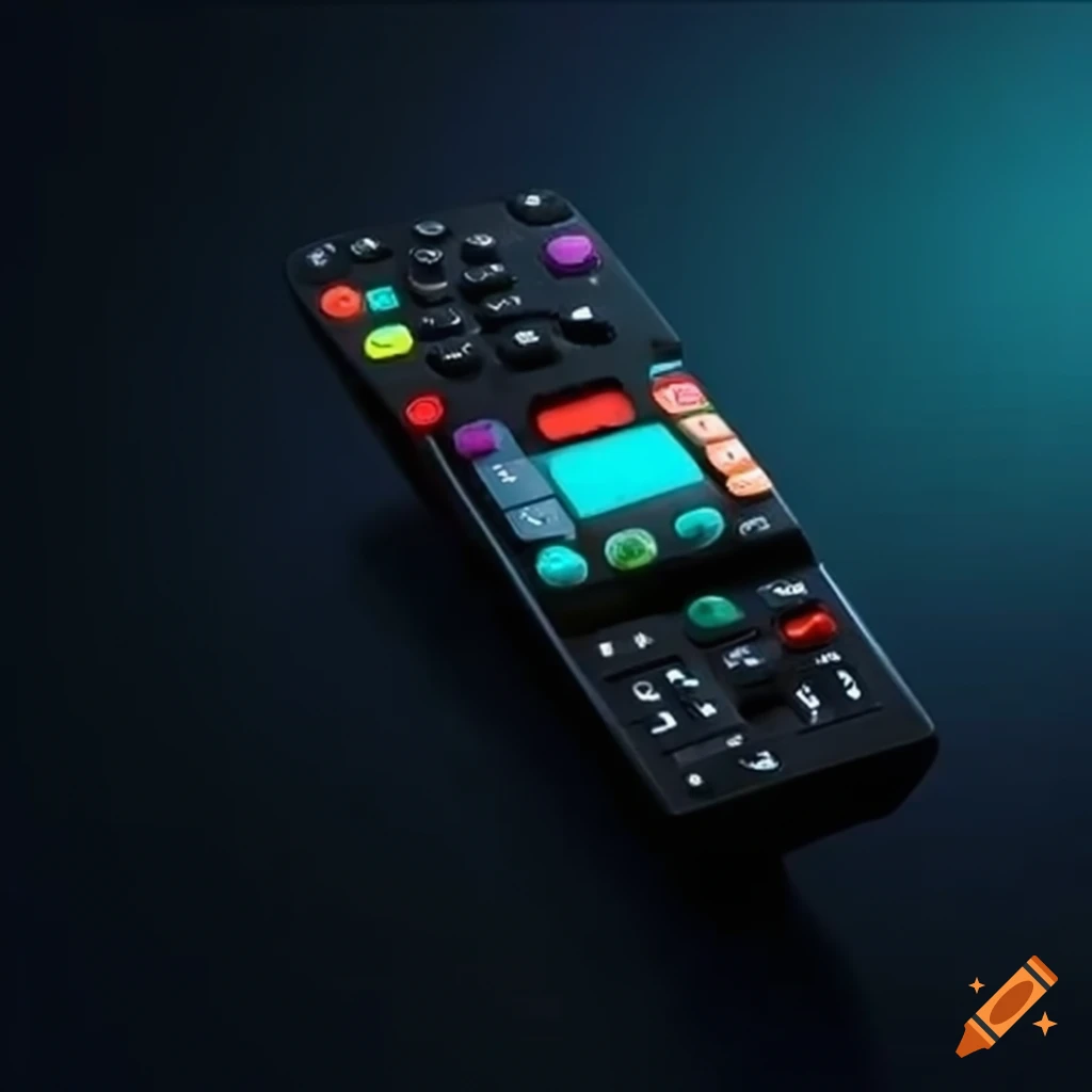 Remote control for television on Craiyon