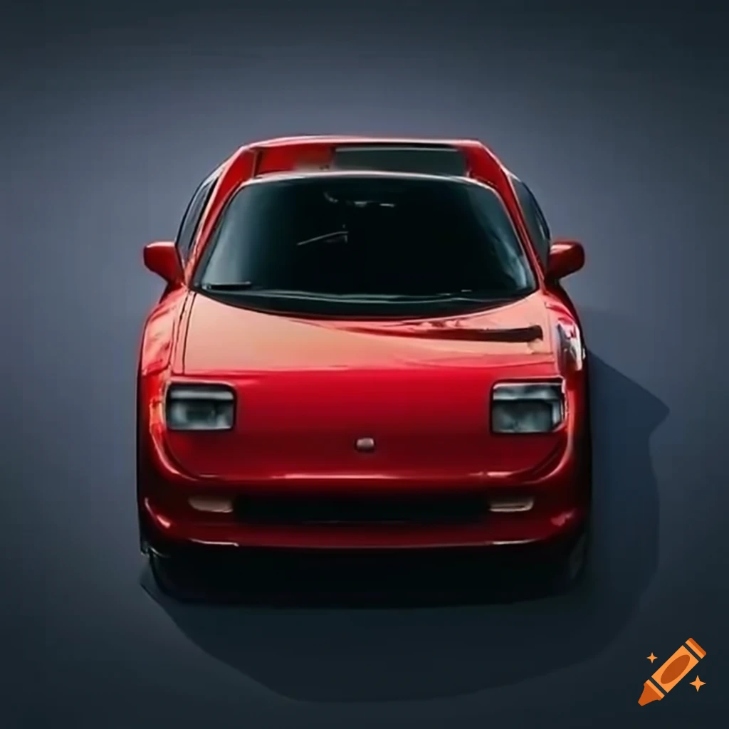 Toyota mr2 racing on a track