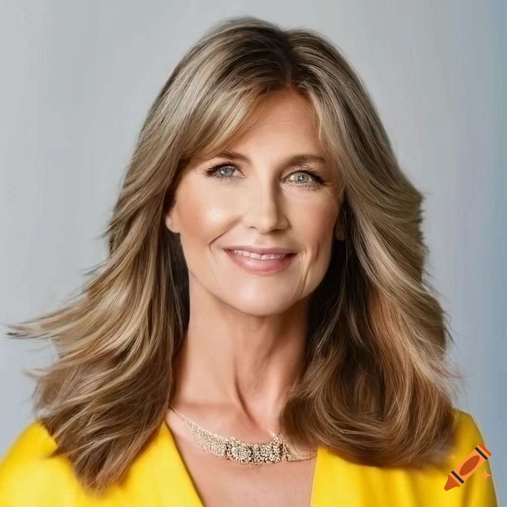 Portrait of Kate Dempsey, a stylish woman with green eyes and brownish ...