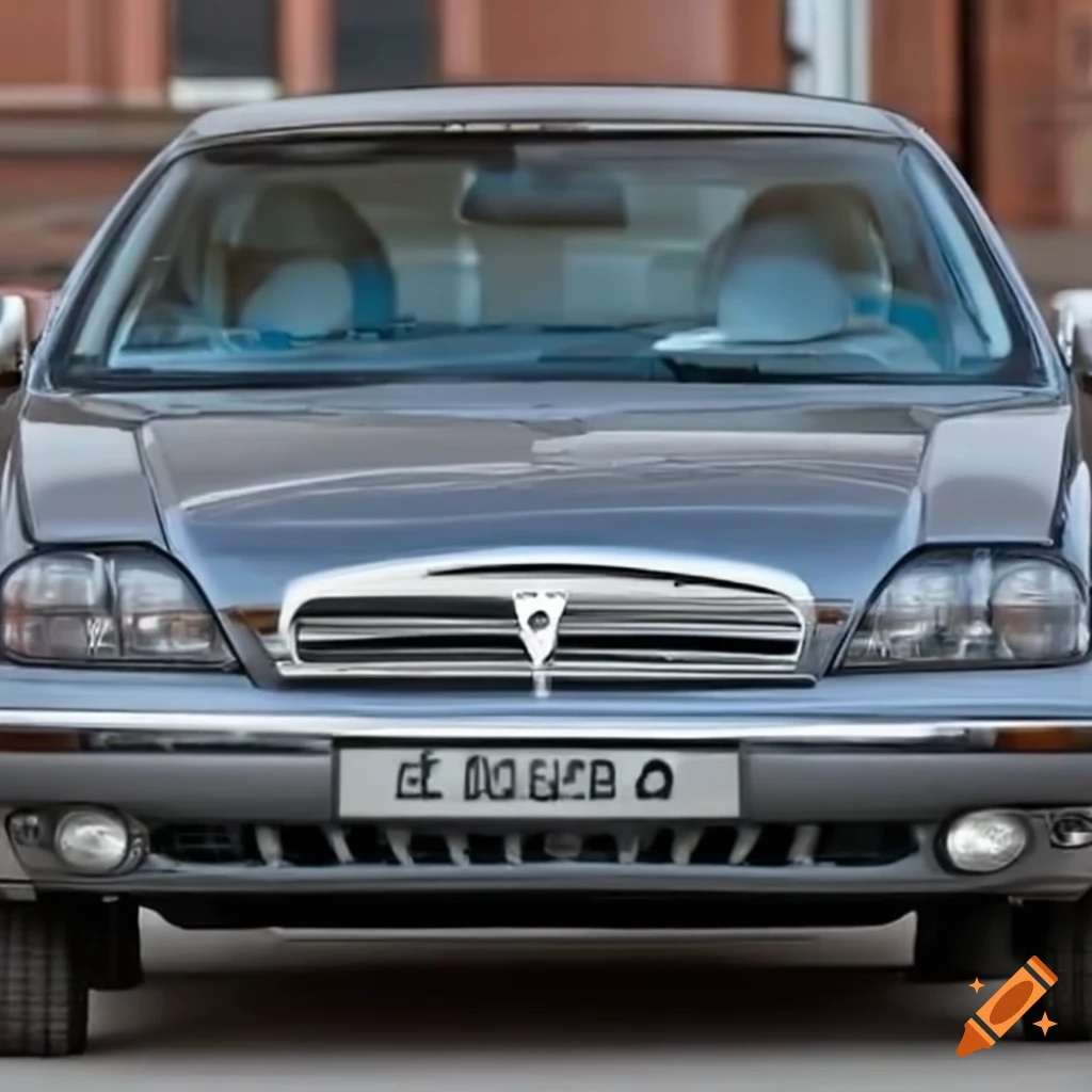 Retro-style elegant sedan car