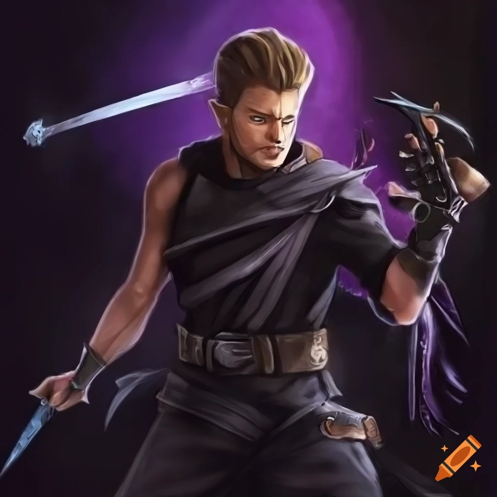 Hyper realistic drawing of Ronin in attack stance on Craiyon