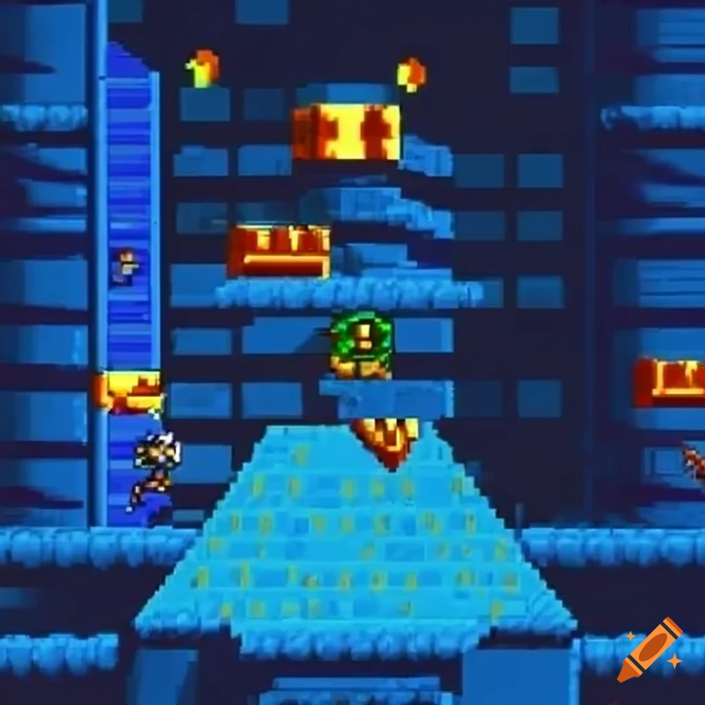 Online game servers for bomberman on Craiyon