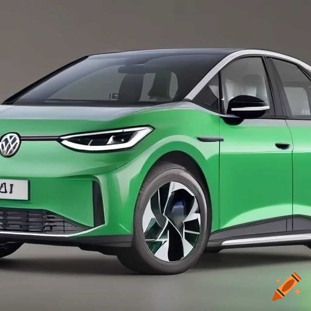 Green Volkswagen Id3 Car